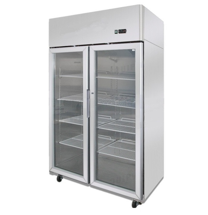 Martín y Cía ltda. - EXHIBIDOR VERTICAL JAMECO 2 PTAS DE VIDRIO ACERO INOX.